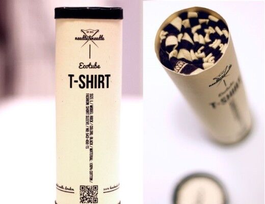 Creative cardboard t-shirt packaging that are so cheap and easy to make ...