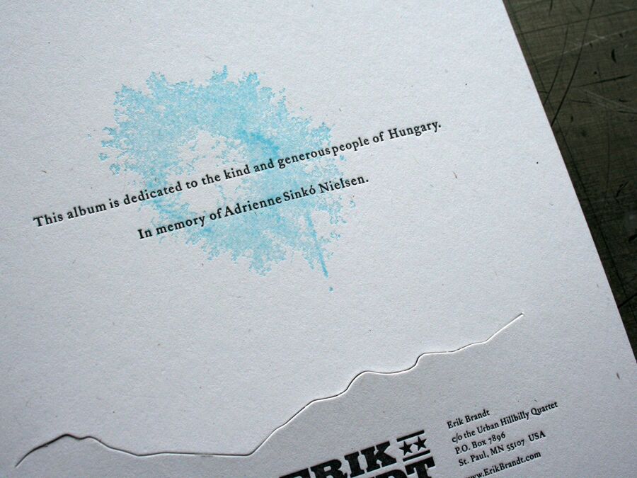 Die Cut CD Packaging: Someday- Erik Brandt - UnifiedManufacturing