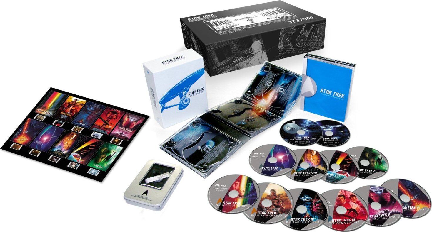 50 Movie & TV show collection box sets with fancy DVD packaging ...